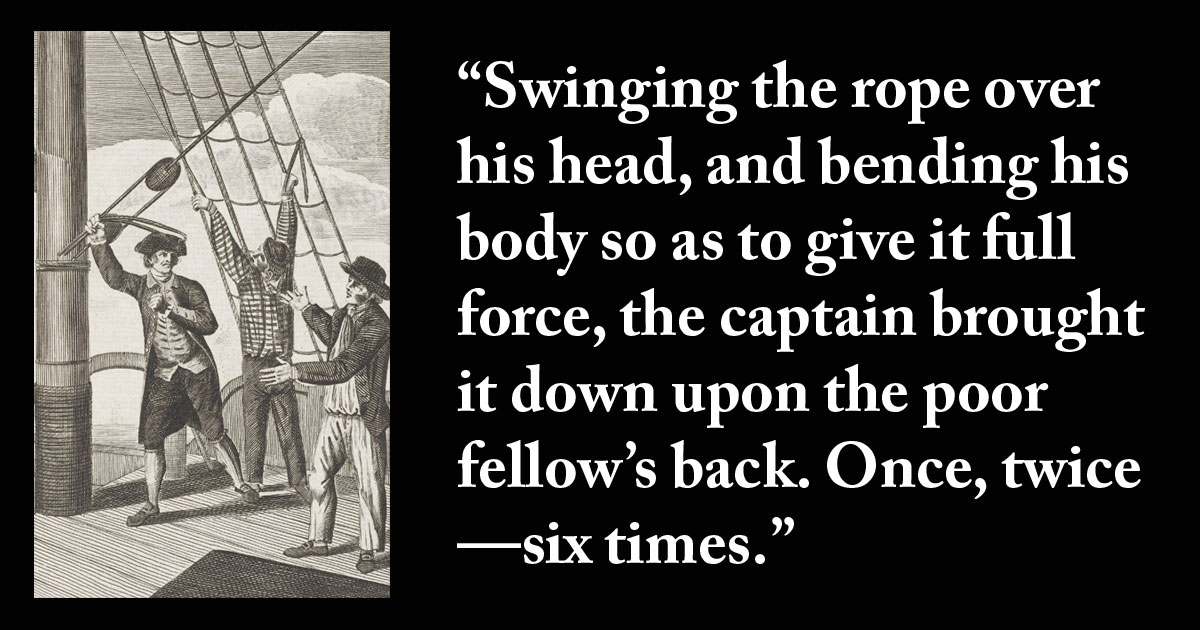 Richard Henry Dana's story "A Flogging"